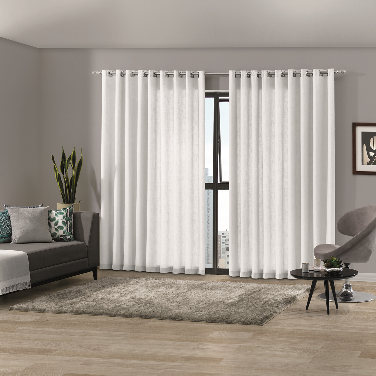 Cortina Duplex Mônaco Bella Janela - 5,40m x 2,30m